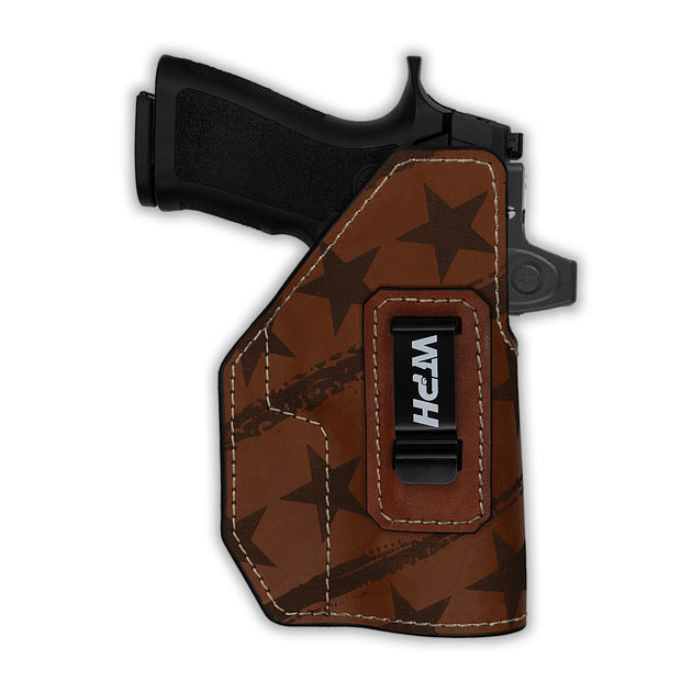 IWI Jericho Enhanced Red Dot Optic Cut Independence Leather IWB Slimfi