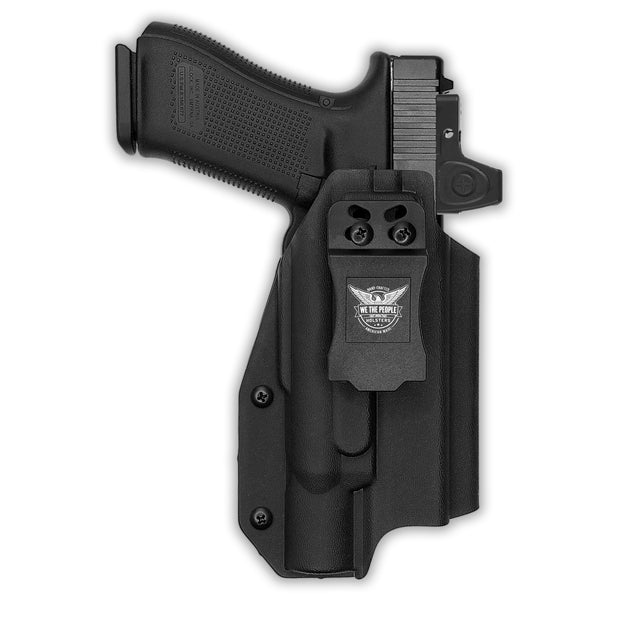 Glock 17 MOS with Surefire X300T-B Red Dot Optic Cut IWB Holster