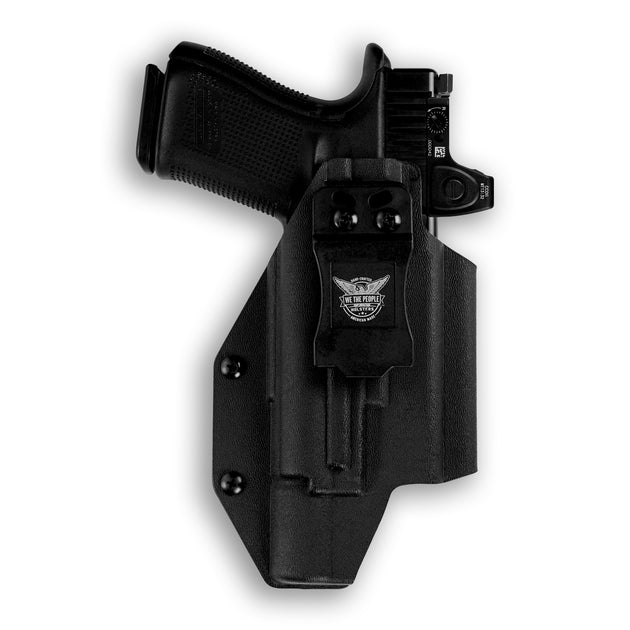 Glock 19/19X MOS with Surefire X300U-A Light Red Dot Optic Cut IWB Hol