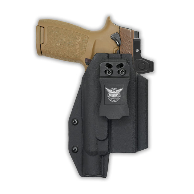 Sig Sauer P320-M18 with Surefire X300T-B Red Dot Optic Cut IWB Holster