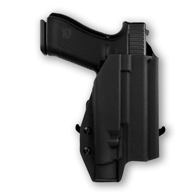 Glock 23 Gen 1-4 with Olight PL-Pro Valkyrie Light OWB Holster