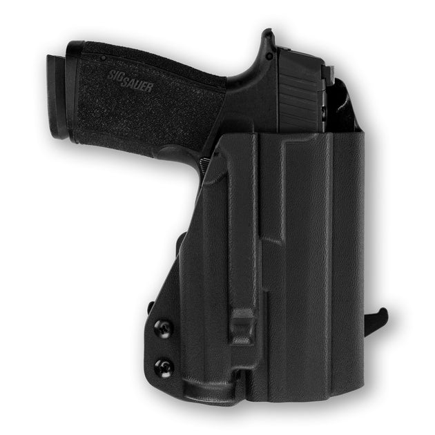 Sig Sauer P365-XMacro with Olight Baldr S Light OWB Holster