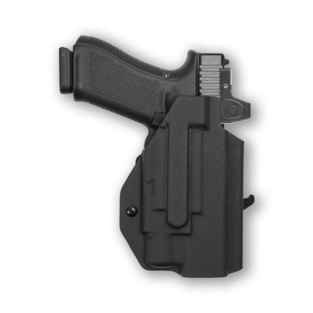 Glock 49 MOS with Streamlight TLR-3 Light Red Dot Optic Cut OWB Holste