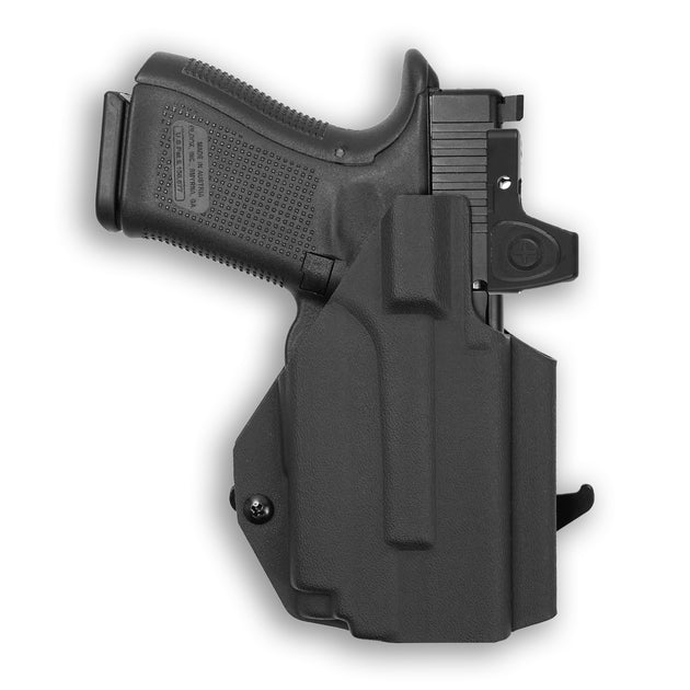Glock 45 MOS with Olight PL-Mini 2 Valkyrie Light Red Dot Optic Cut OW