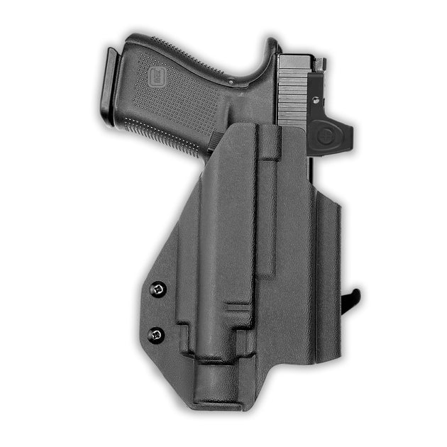 Glock 19X MOS with Olight Baldr Pro Red Dot Optic Cut OWB Holster