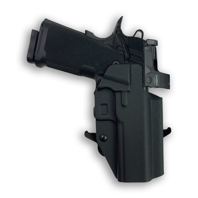 Springfield 1911 DS Prodigy AOS 4.25" Red Dot Optic Cut OWB Holster