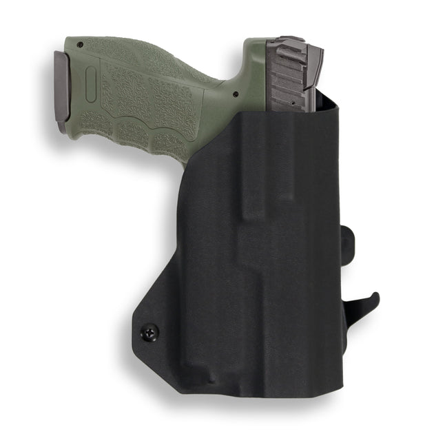 Heckler & Koch VP9 with Olight PL-Mini 2 Valkyrie Light OWB Holster